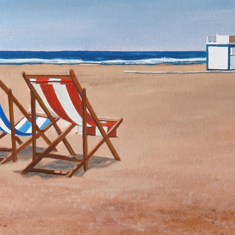 Pintura a l'oli sobre paper - Artista Jordi Sugrañes