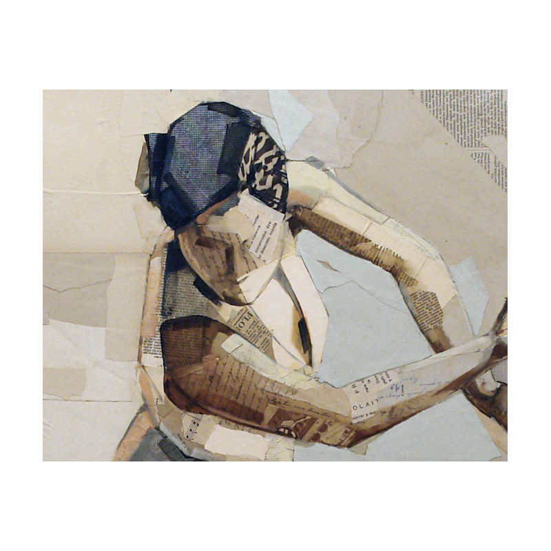 Cuadro Collage figura de Carme Magem